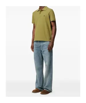 AMI Paris De Coeur Short Sleeved Polo Shirt