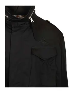 VIVIENNE WESTWOOD High Neck Zip-up Jacket