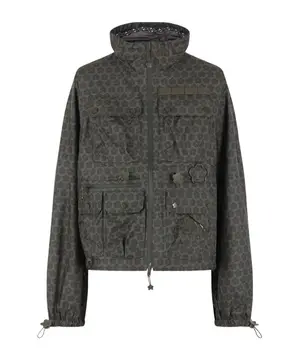 The North Face X Cecilie Bahnsen Tenzin Convertible Jacket With Geometric Print - Black