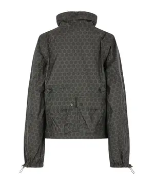 The North Face X Cecilie Bahnsen Tenzin Convertible Jacket With Geometric Print - Black