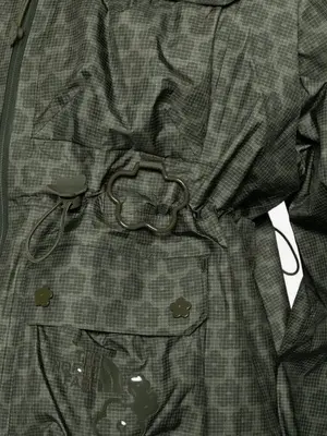 The North Face X Cecilie Bahnsen Tenzin Convertible Jacket With Geometric Print - Black