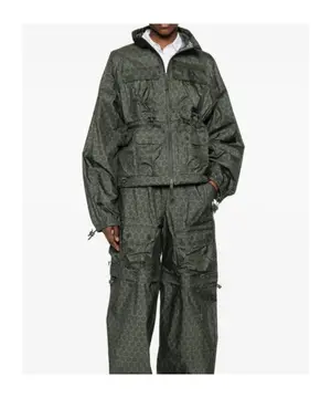 The North Face X Cecilie Bahnsen Tenzin Convertible Jacket With Geometric Print - Black