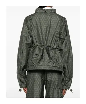 The North Face X Cecilie Bahnsen Tenzin Convertible Jacket With Geometric Print - Black