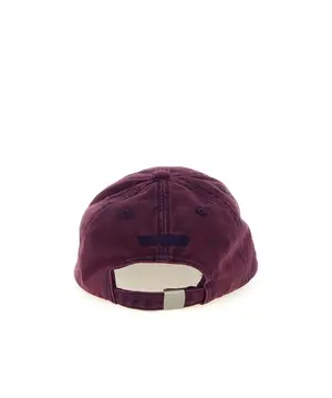 Attico Faded Logo-embroidery Baseball Cap - Red