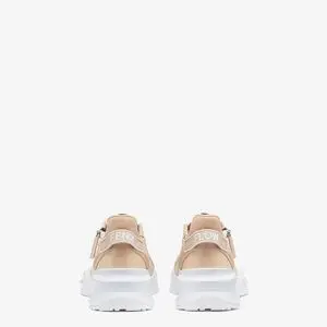Fendi Low-top Sneakers With Zip Closure