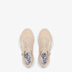 Fendi Low-top Sneakers With Zip Closure