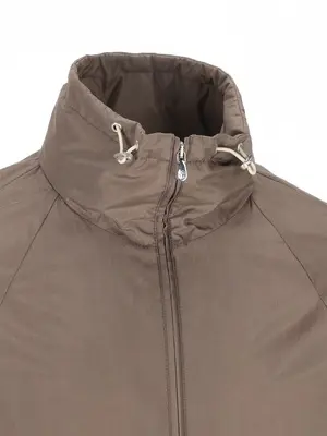 Brunello Cucinelli Long-sleeved Zip-up Jacket - Hazelnut