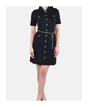 Michael Kors Chain-linked Shirt Dress - No