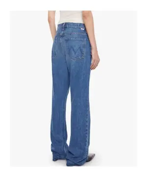MOTHER The Mixer Hell Jeans Flared Hem - Blue