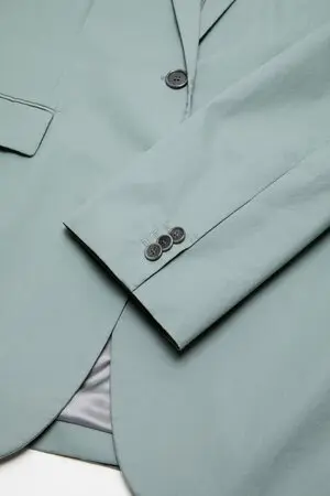 Acne Studios Suit Jacket With Attached Scarf
