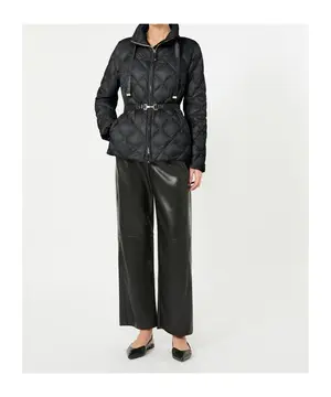Max Mara Belted Quilted Jacket