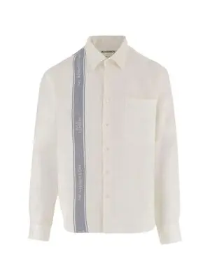 J.W.ANDERSON Jw Anderson Logo Printed Button-up Shirt - No