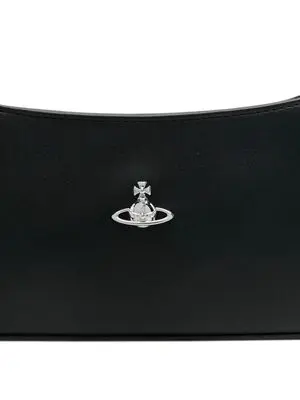 VIVIENNE WESTWOOD Tasha Zipped Shoulder Bag - Black