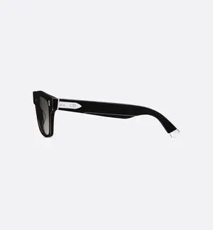 Dior Full-rimmed Rectangle Sunglasses With Cd Logo - Black
