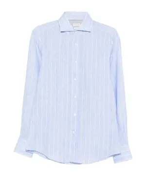 Brunello Cucinelli Collared Long-sleeved Shirt