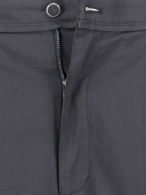 LOW CLASSIC Pleated Wide-leg Trousers - Black