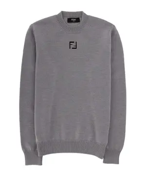 Fendi Round Neck Knitwear For Men