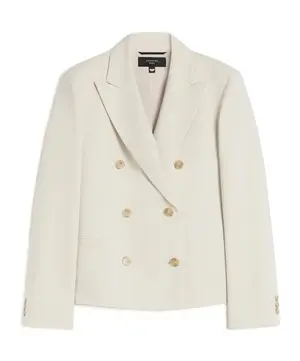 Max Mara Nembi Double-breasted Blazer - Beige