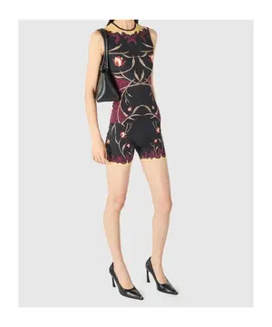 MARINE SERRE Sleeveless Moon Logo Jersey Top