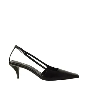 Gucci Pointed-toe Slingback Pumps - Black