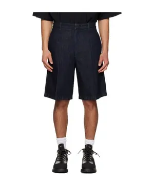 JIL SANDER Pleated Tailored Shorts - Magnet