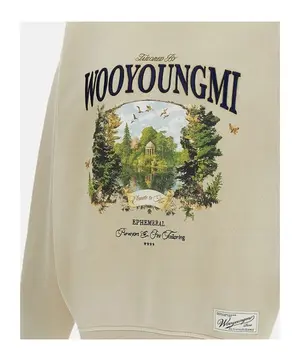 WOOYOUNGMI Landscape Print Sweatshirt