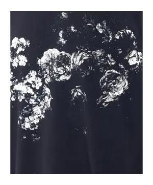 ANN DEMEULEMEESTER Printed Hooded Sweatshirt