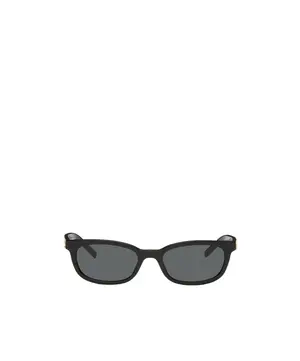 Saint Laurent Rectangle Frame Sunglasses - Black