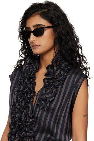 Saint Laurent Rectangle Frame Sunglasses