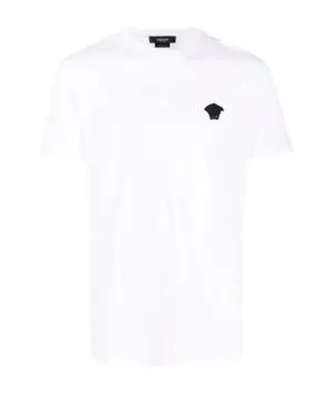 Versace Medusa Embroidery T-shirt - White