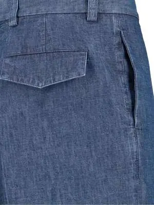 JIL SANDER Chambray Tapered Trousers
