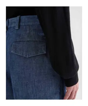 JIL SANDER Chambray Tapered Trousers