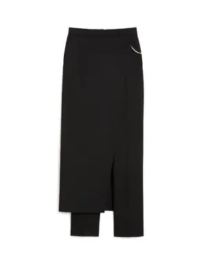 Sportmax Asymmetric Panel Trousers