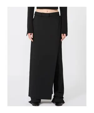 Sportmax Asymmetric Panel Trousers