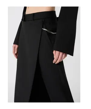 Sportmax Asymmetric Panel Trousers