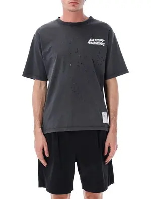 Satisfy Distressed Logo T-shirt