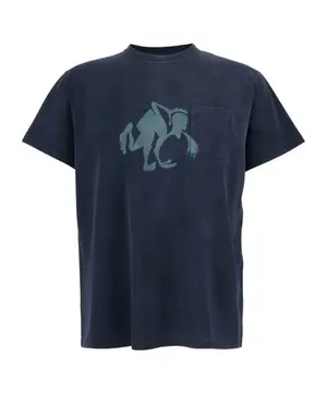 ERL Graphic Pocket T-shirt - Blue