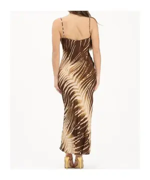 Just Cavalli Tropical Print Maxi Dress