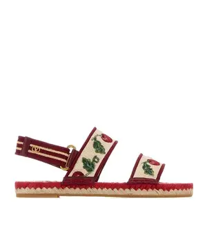 Valentino Garavani Espadrille Sandals - Nude