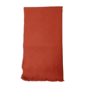 Gucci Jacquard Knitted Scarf - Brown