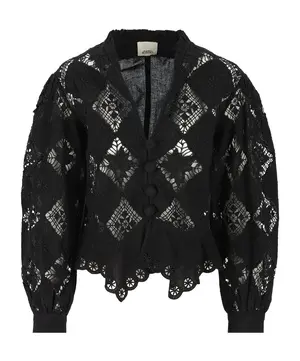 Isabel Marant Étoile Nina Broderie Anglaise Blouse