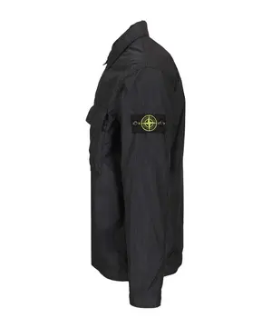 Stone Island Long Sleeve Buttoned Shirt With Pocket Detail