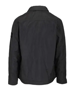 Stone Island Long Sleeve Buttoned Shirt With Pocket Detail