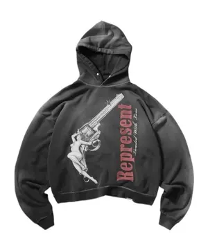 Represent Long Sleeve Sweatshirts Hoodies For Men