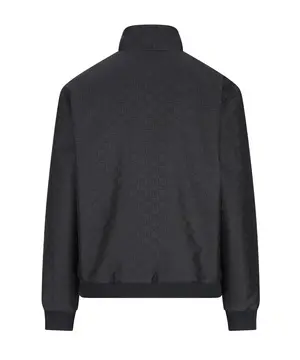 Gucci Gg Ripstop Zip Jacket - Dark Blue