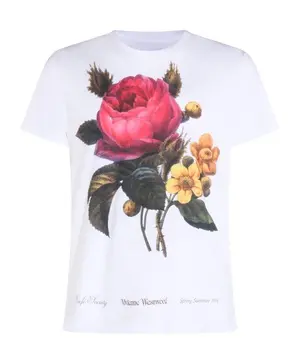 VIVIENNE WESTWOOD Printed Crewneck T-shirt - Multicolor