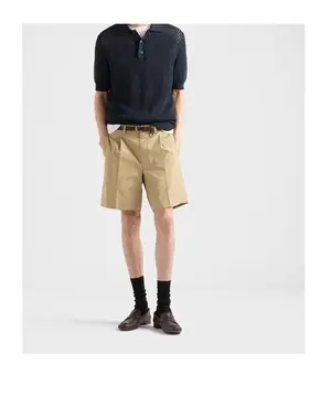 Prada Knitted Polo Shirt