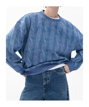 RAG  BONE Rag & Bone Miramar Cable-effect Sweatshirt