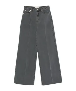 Officine Générale Wide-leg High-waisted Jeans