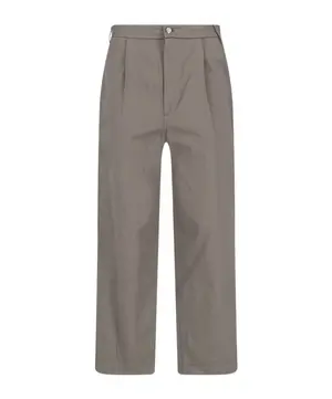 Low Classic Belted Pants For Women